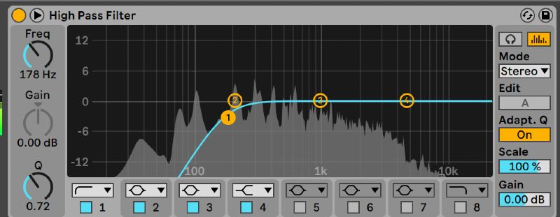 What Is A High Pass Filter & How to Use it in Mixing